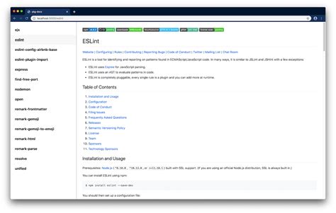 GitHub Sjoerdbeentjes Pkg Docs Spins Up A Web App Which Bundles All The Readme S Of Your