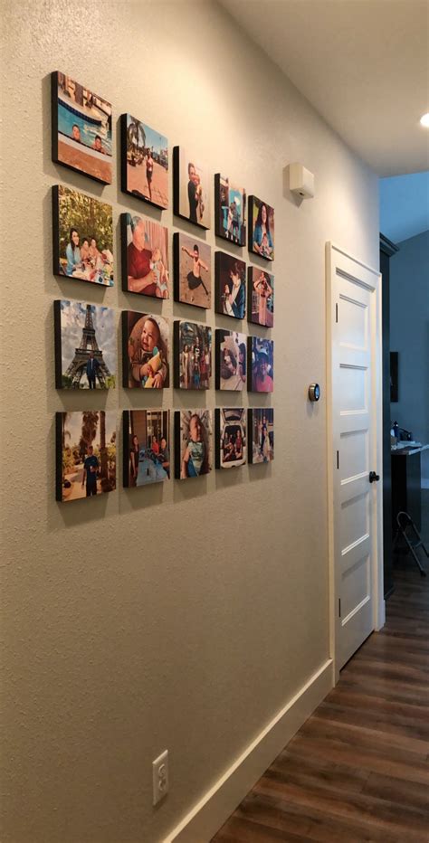 Hallway Wall Frame Design Photo Frame Wall Mixtiles