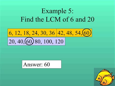Least Common Multiple Ppt