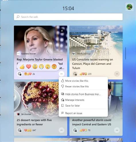 windows 11 how to customise widgets tech advisor