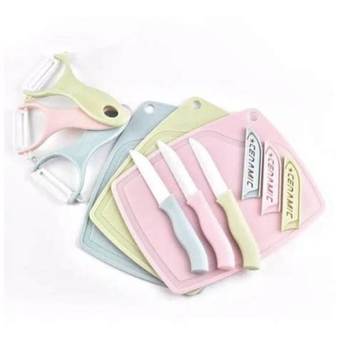 Jual PISAU SET TELENAN IN TALENAN SET KNIFE PISAU SET KERAMIK TELENAN TKKH Shopee Indonesia