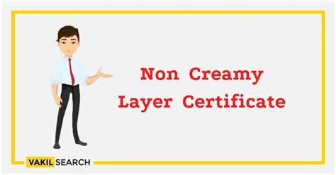 Non Creamy Layer Certificate Format And Online Procedure Documents Required For Non Creamy Layer