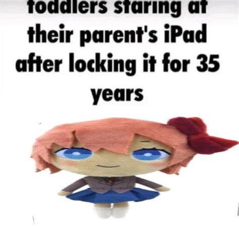 The Sayori Plush Is So Silly I Love It So Much Rddlc