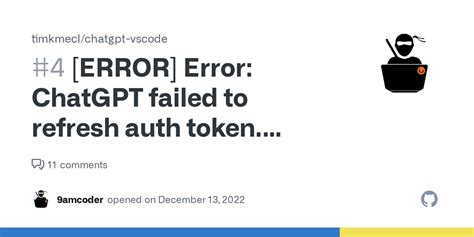 Error Error Chatgpt Failed To Refresh Auth Token Error 403