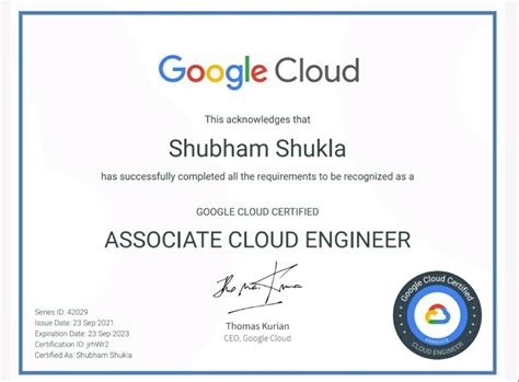 shubham shukla on linkedin started venturing into gcp