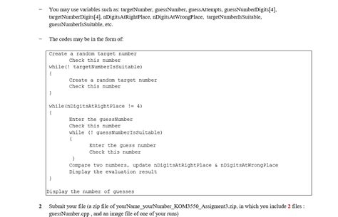 Solved Write A Code About Guessing A Number Guess The Chegg