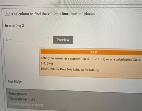 Solved Use A Calculator To Find The Value To Four Decimal Chegg