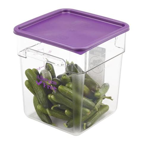 172l Allergen Square Storage Container