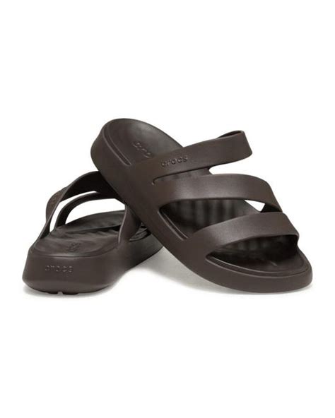 Crocs™ Getaway Strappy In Black Lyst