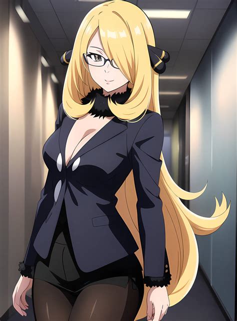 Cynthia Pokemon Elegant 3 By Lelouchzero90 On Deviantart