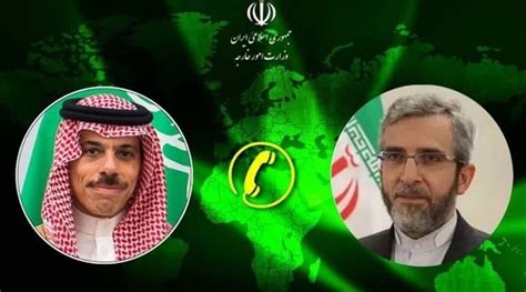 المشرف على الخارجية الإيرانية يجري مباحثات هاتفية مع وزير الخارجية السعودي