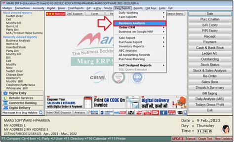 How To View Item Wise Sale Report With Batch In Marg Software