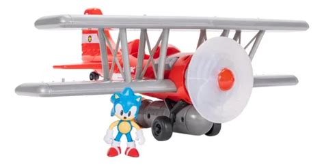 Playset Sonic The Hedgehog Tornado Biplane W Sonic Figure Mercadolibre