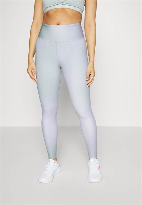 Reebok Lux Tight Yoga Leggings Purplelila Zalandoes