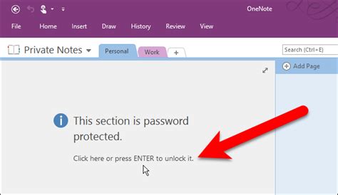 How Secure Is Onenote Online Protect Onenote With Password