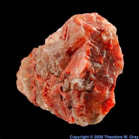 Sylvite From Jensan Set A Sample Of The Element Potassium In The