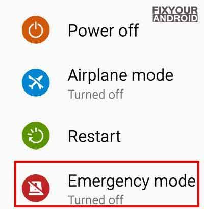 Samsung Emergency Mode How To On Off And Use