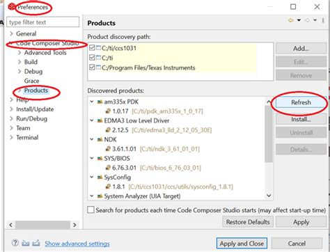 Am3352 Am335x Rtos Sdk With Ccs Processors Forum Processors Ti