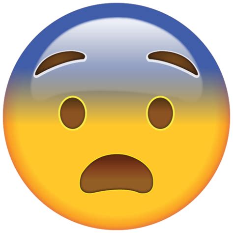 Cara De Sorprendido Emoji Png Emoji De Cara Emocional Facebook Con