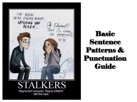 Ppt Basic Sentence Patterns And Punctuation Guide Powerpoint