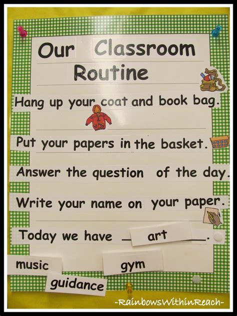 Starting The Day Routines At School Kindergarten And Schools Starting The Day Routines At School Kindergarten And Schools