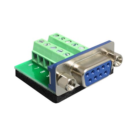 Delock Adapter Sub D 9 Pin Female Terminal Block 10 Pin 65268 Geewiz