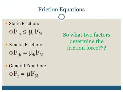 Ppt Friction At The Next Level… Powerpoint Presentation Free Download Id 6087552
