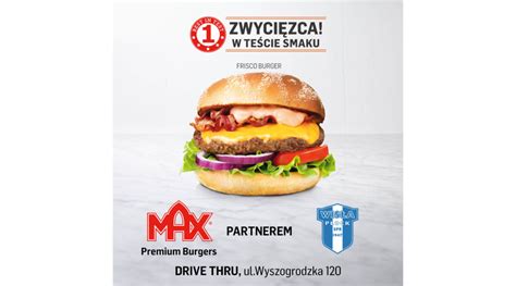 Max Premium Burgers Sponsorem Nafciarzy Spr Wisła Płock