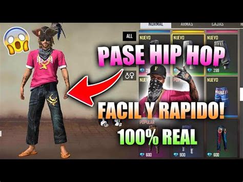 Como Tener El Pase Hip Hop Real En El GRATIS FACIL Y RAPIDO YouTube