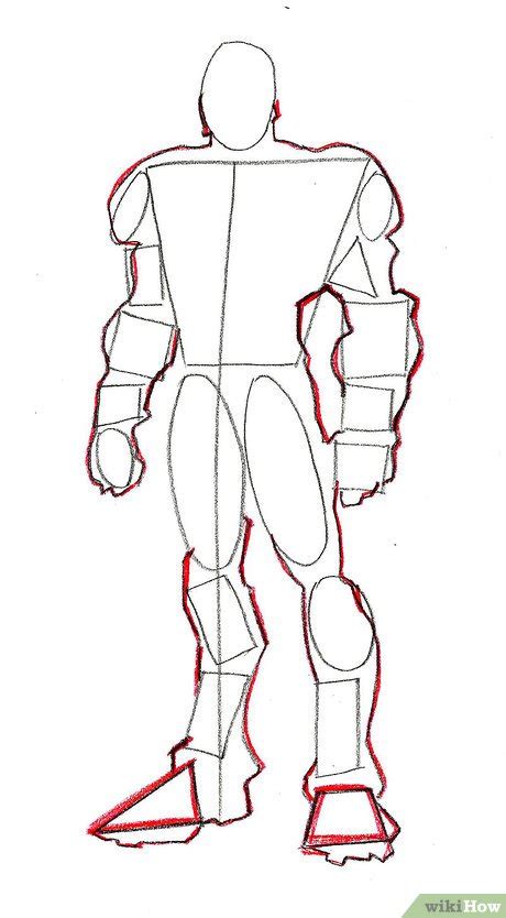 Ways To Draw Iron Man WikiHow