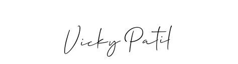 71 Vicky Patil Name Signature Style Ideas Get Esignature