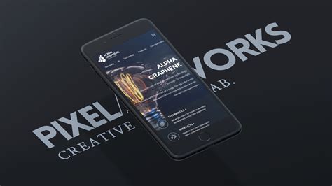 Alpha Graphene 웹사이트 제작사례 픽셀아트공작소