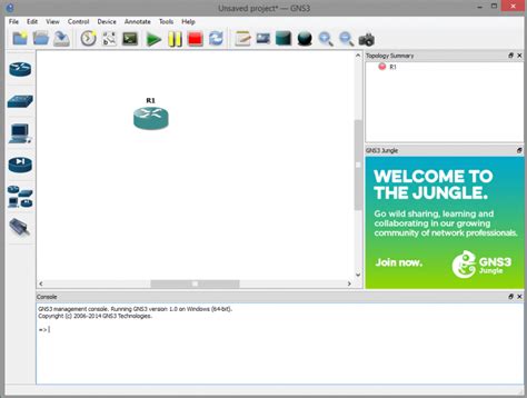 GNS Graphical Network Simulator Network Engineer