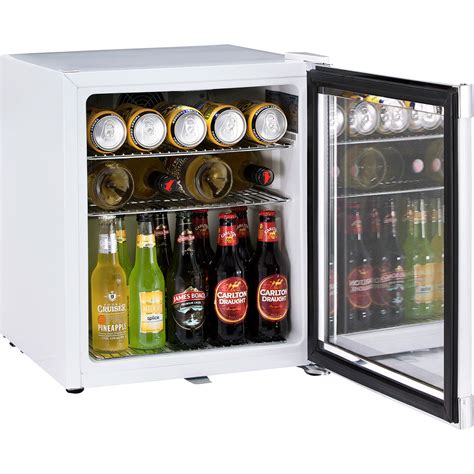 Glass Door Compact Tropical Bar Fridge With Lock Melbourne Perth