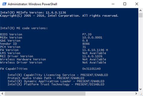 Intel Converged Security Management Engine Drivers Firmware And