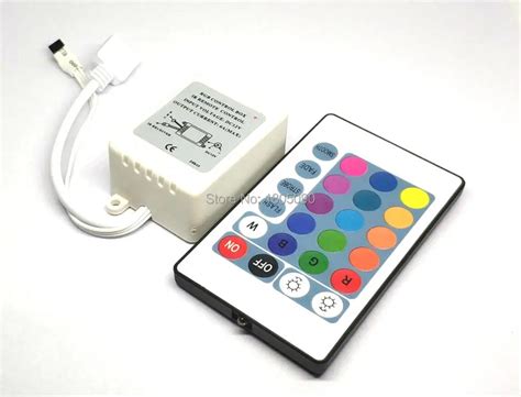 V Key Led Rgb Ir Rf Infrared Wireless Controller For Led Strip Rgb V