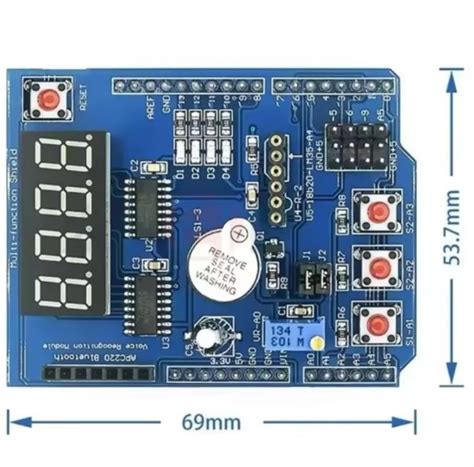Módulo De Expansión Multifunción Para Arduino Uno R3