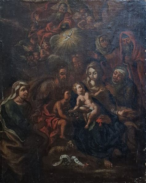 Scuola Napoletana XVII Sacra Famiglia Catawiki