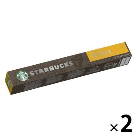 네슬레 프리소전용 캡슐스타벅스 블론드 에스프레소 로스트 네스프레소 1세트10 배분×2개네슬레 일본 재팬스토어