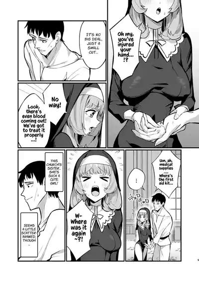 Sister Kanzen Haiboku ｜a Sisters Absolute Defeat Until An Innocent Nun Enters Heat And Indulges