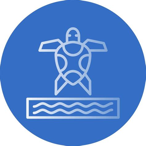 Sea Turtle Vector Icon Design 20858827 Vector Art At Vecteezy