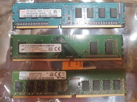 Ram Ddr2ddr3ddr4 Platí Do Smazání Frýdek Místek Bazošcz