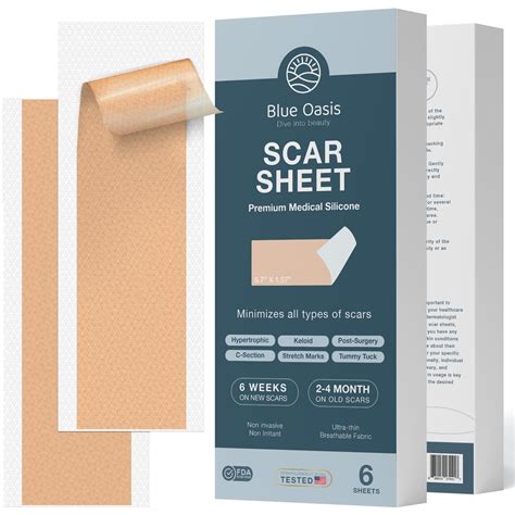 Buy Silicone Sheets Tape Strips For S C Section Tummy Tuck Keloid