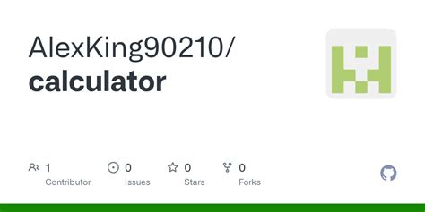 Github Alexking Calculator
