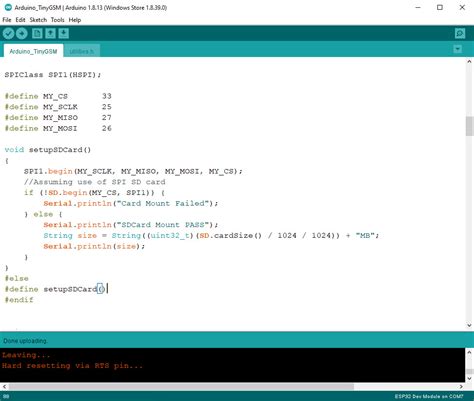 SD Card Issue Issue Xinyuan LilyGO LilyGo T Call SIM GitHub