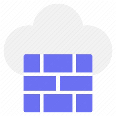 cloud firewall forecast network rain data server icon download