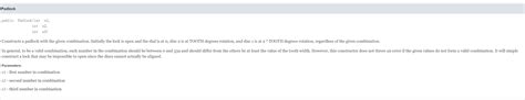 Java Public Class Padlock Extends