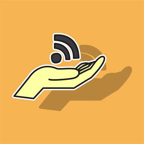 Sticker Wifi Signal Vector Ai Eps Uidownload