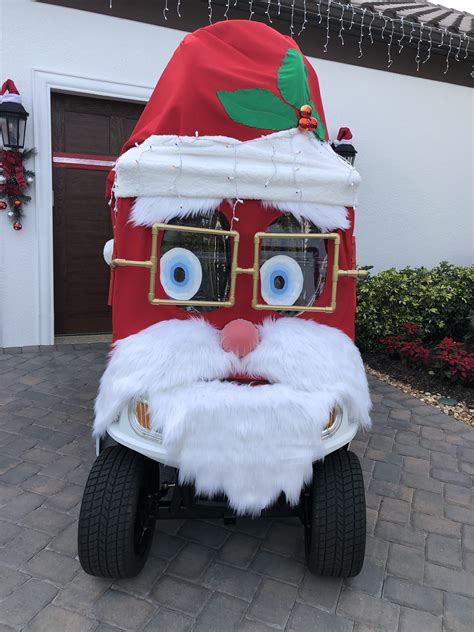 Pin By Marta Nardone On Golf Carts Christmas Parade Floats Christmas