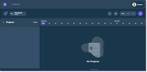 Adding A New Project To The Schedule